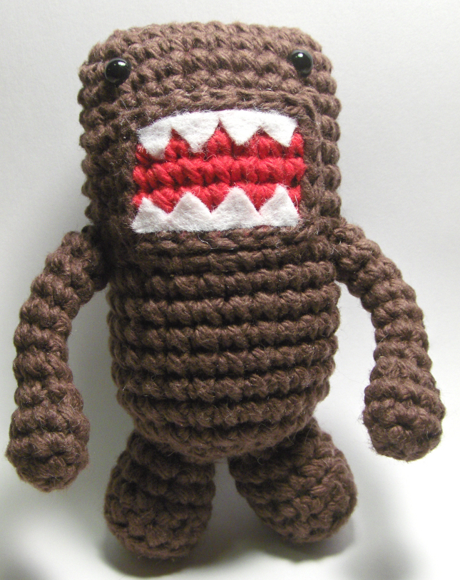 Domo-Kun Amigurumi (Small) Amigurumi Crochet Pattern