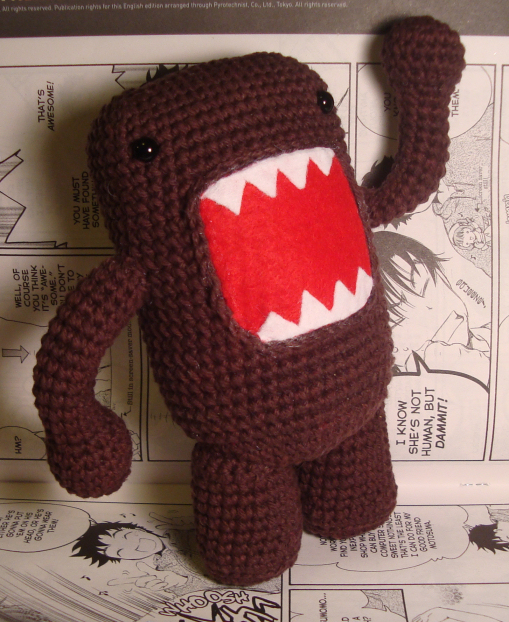 Domo-Kun (Larger) Amigurumi Crochet Pattern